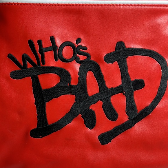 Bravado | Bags | Michael Jackson Memorabilia Whos Bad Bag Red Vinyl ...